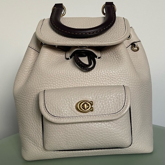 Coach | Bags | Coach Riya Backpack Cream | Poshmark